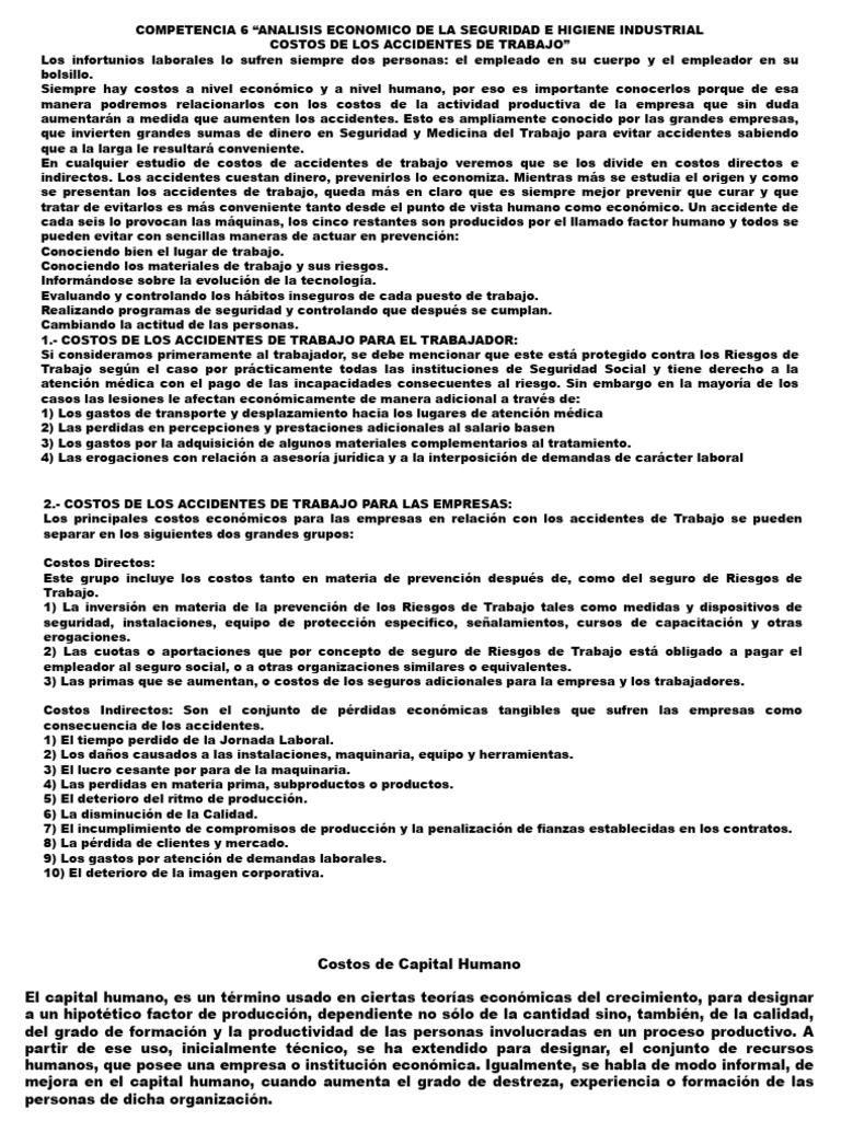 Comp. 6 Hig Seg | Descargar gratis PDF | Capital humano | Business