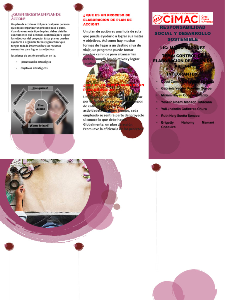 Tripticos de Enfermeria | PDF | Presupuesto