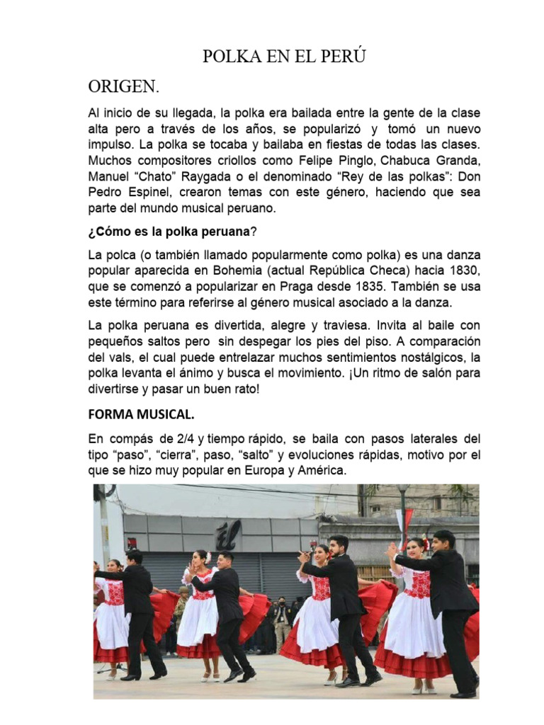 Polka Peruana | PDF