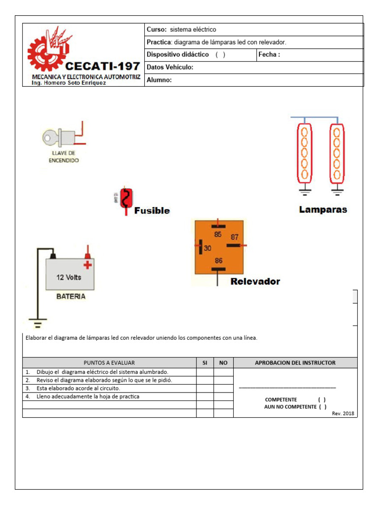2 Diagrama Electrico Lamparas Led | PDF | Tecnología