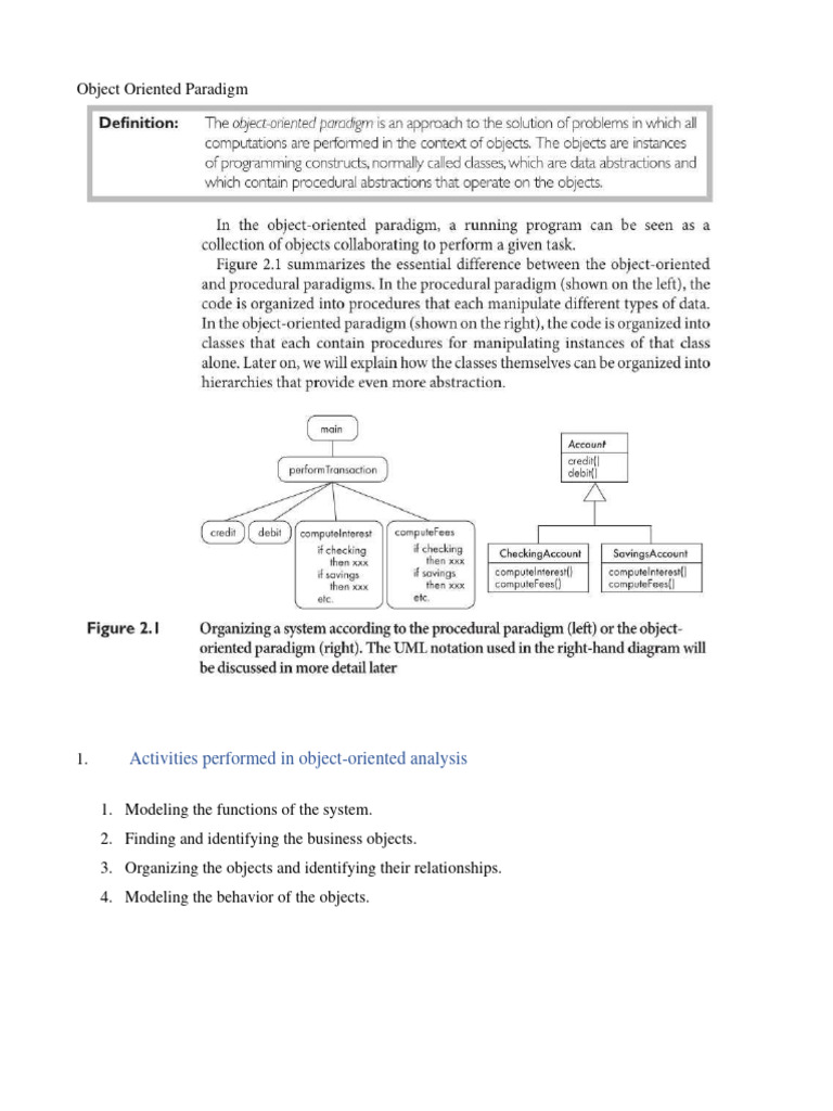 OOSE Full Notes | PDF | Software Design Pattern | Use Case OOSE Full Notes | PDF | Software Design Pattern | Use Case