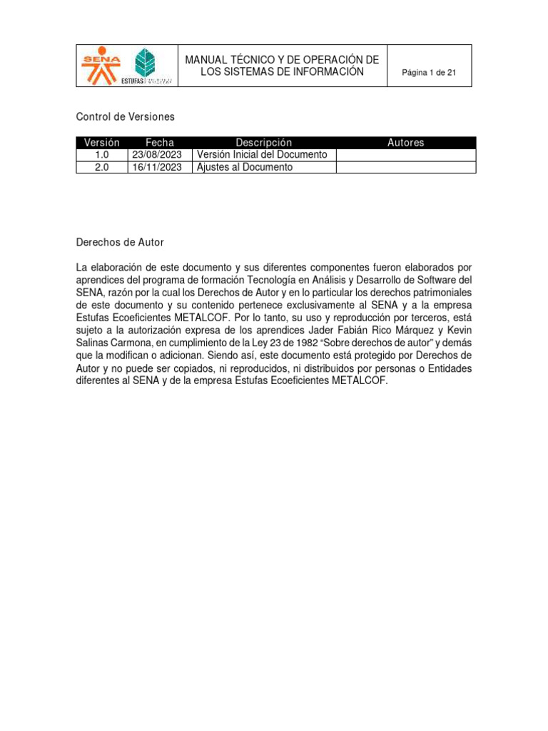 GA10-220501097-AA10-EV01 - Elabora Documentos Técnicos y de Usuario Del ...