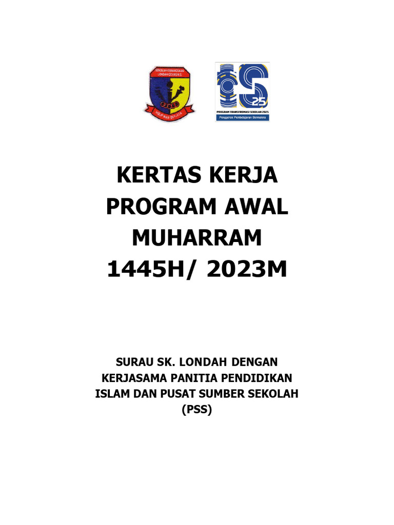 Kertas Kerja Awal Muharam | PDF | Perjalanan | Agama & Spiritualitas