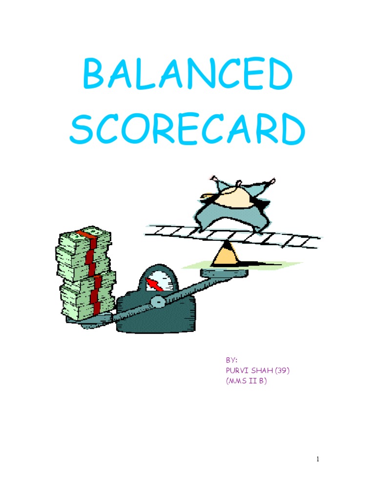 Balanced Scorecard | PDF | Strategic Management | Innovation