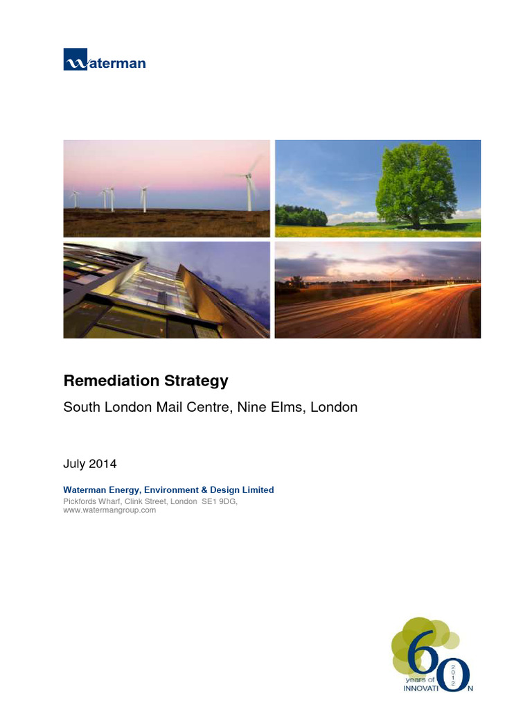 Remediation Strategy Report | PDF | Environmental Remediation | Waste
