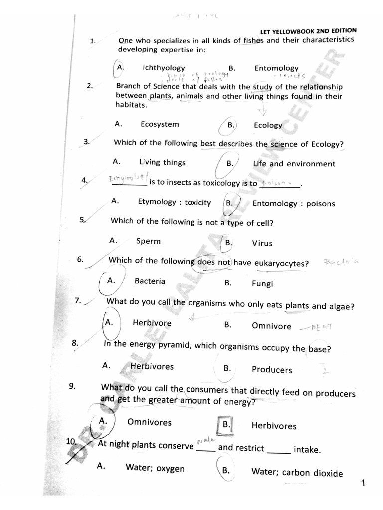 Gen Ed - Yellow Book | PDF