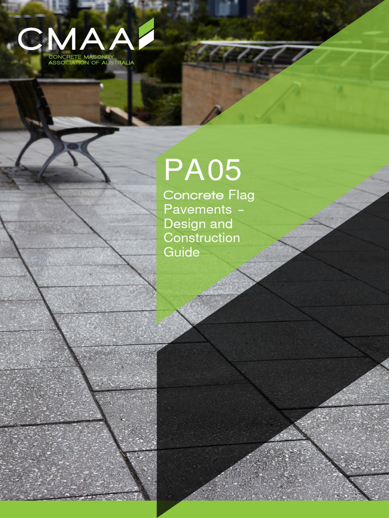 PA05 - Concrete Flag Pavements Design and Construction Guide | PDF ...