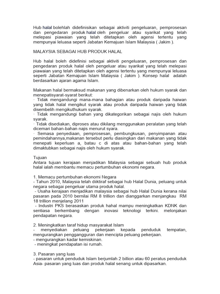 Hub Halal | PDF