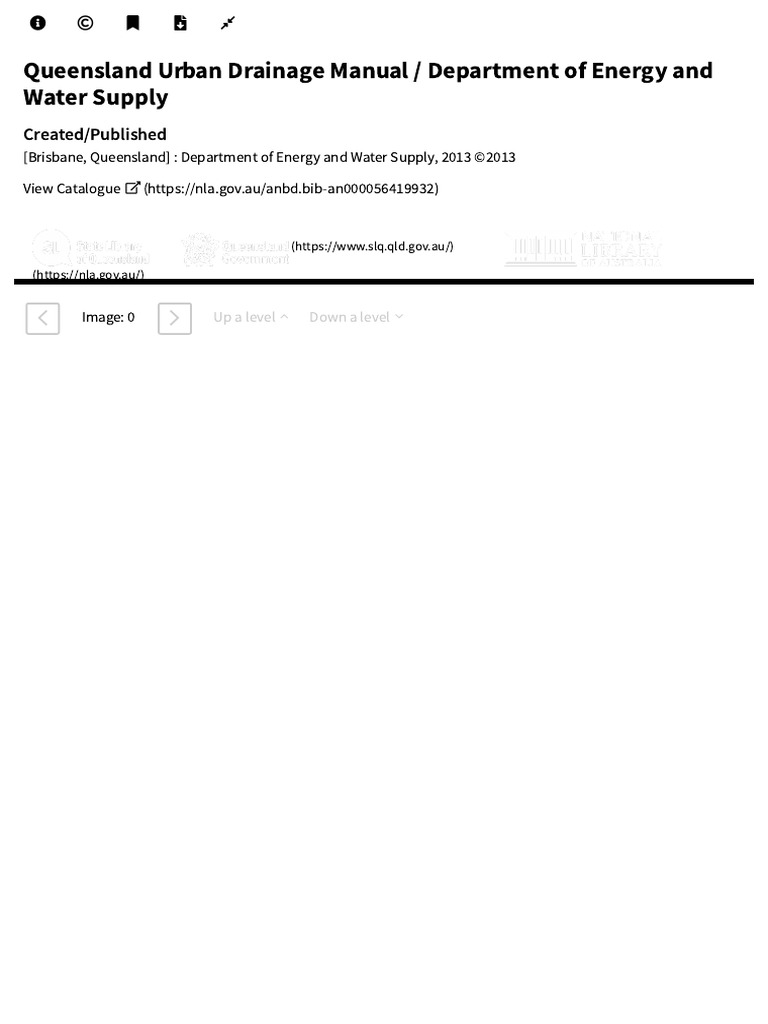 Queensland Urban Drainage Manual | PDF