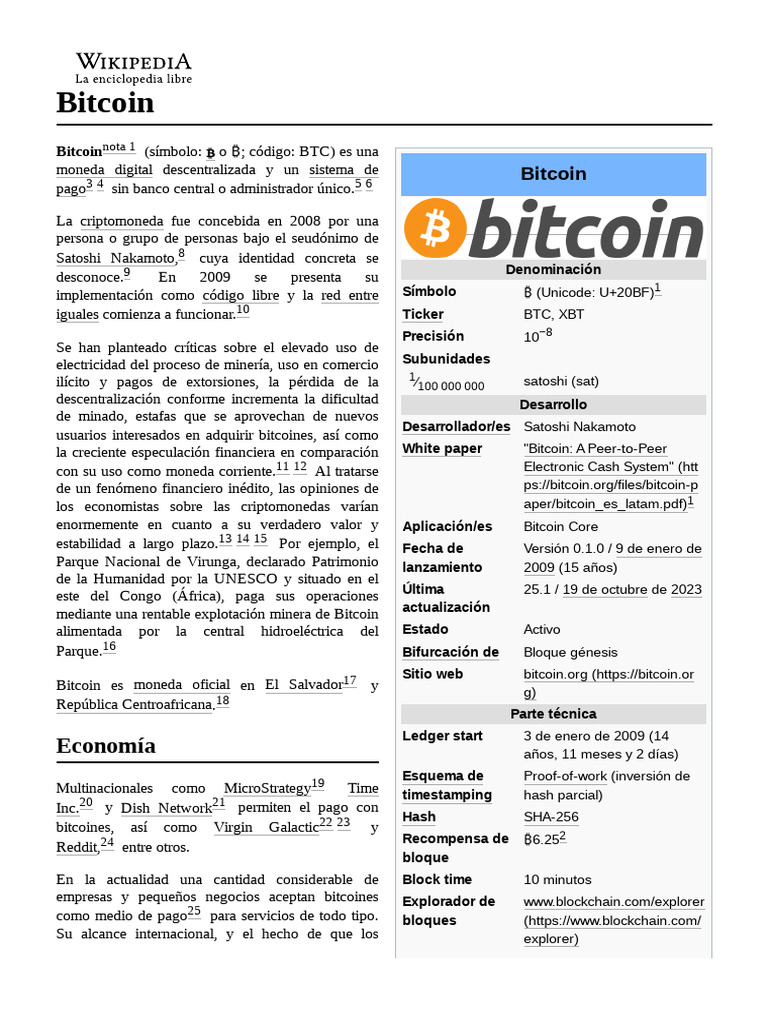 Bitcoin | PDF | Bitcoin | Criptomoneda