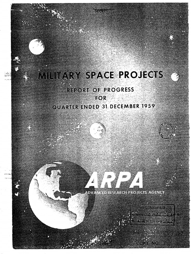 ARPA Dec 1959 | PDF | Saturn (Rocket Family) | Rm 81 Agena