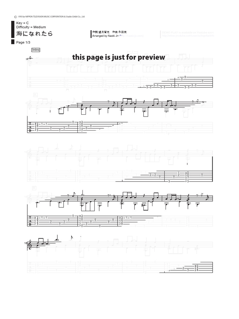 This Page Is Just For Preview: Key C Difficulty Medium | PDF | Broadcasting