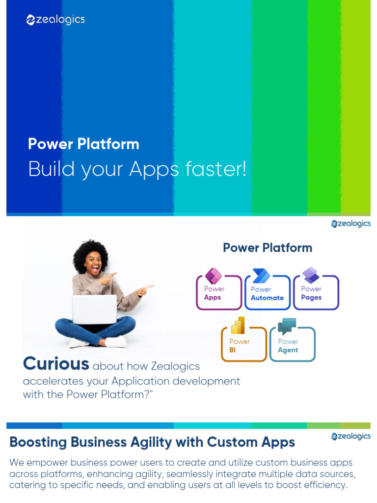 Zealogics Power Apps Capability Pitch 2023 V2.0 | PDF | Cloud Computing ...