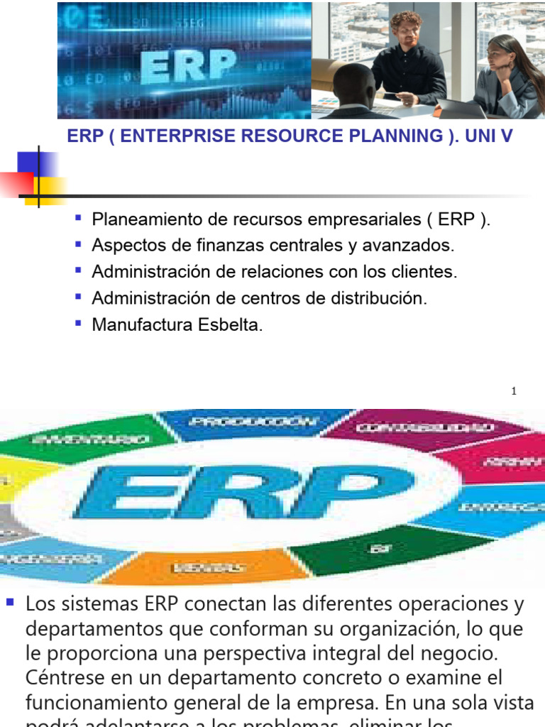 Erp Logistica y Cadenas de Suministro Uni v.02 | PDF | Planificación de recursos empresariales ...