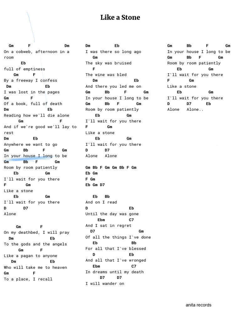 Like A Stone | PDF | Weekly Torah Readings