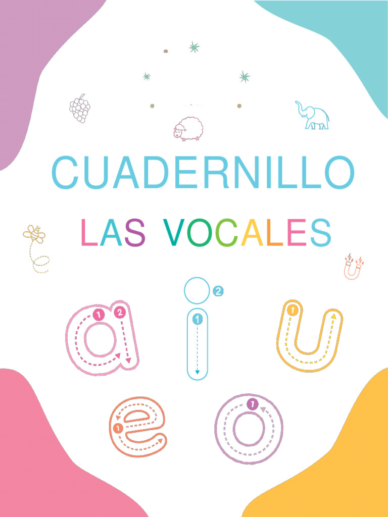 Cuadernillo Vocales | PDF | Artes del Lenguaje y Comunicación | Poesía