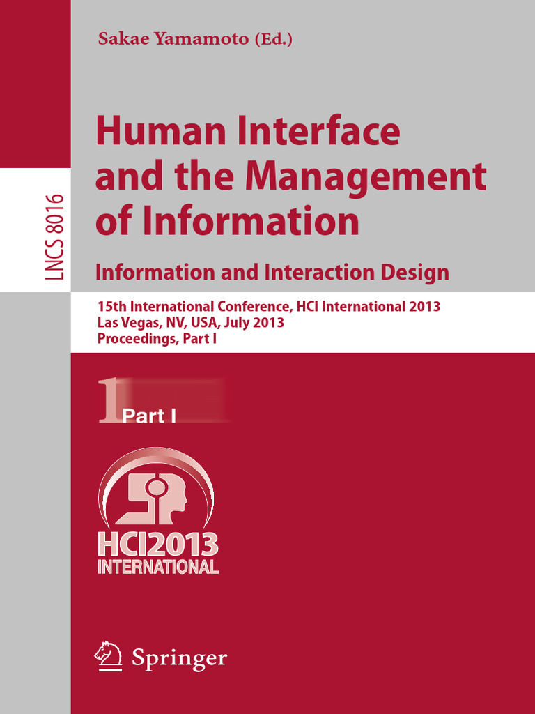 Yamamoto (2013) HCI - Information and Intearction Design | PDF | Human–Computer Interaction ...