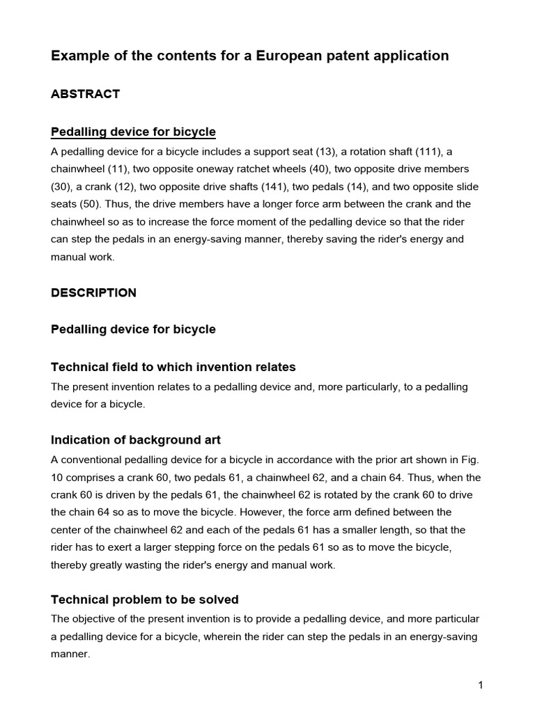 How To Apply Example Patent Application en | PDF | Screw | Mechanical ...