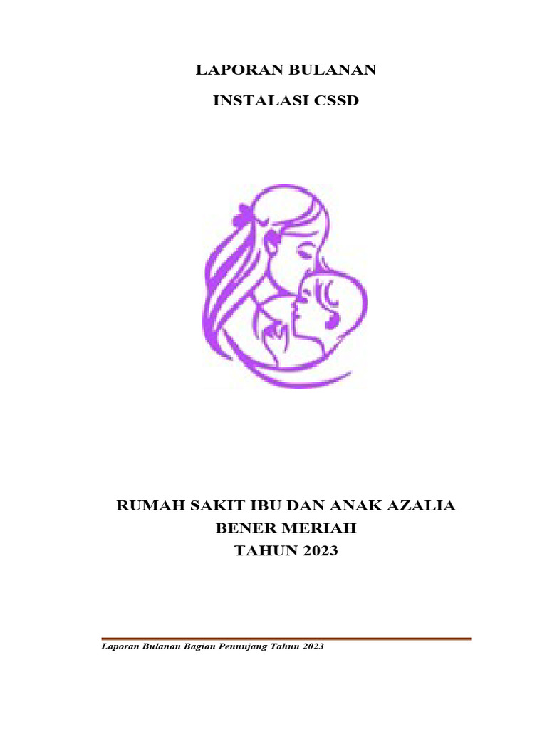 LAPORAN November CSSD 2023 | PDF