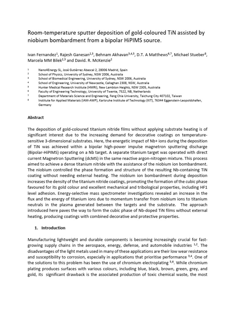 0 Review Upload 628087 s45zd2 SC | PDF | Sputtering | Chromium