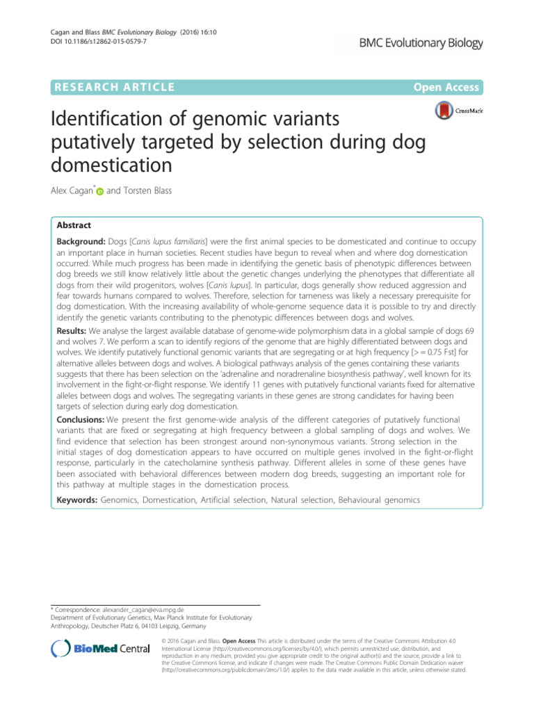 BMC-16 - Cagan - Blass - Identification of Genomic Variants Putatively ...