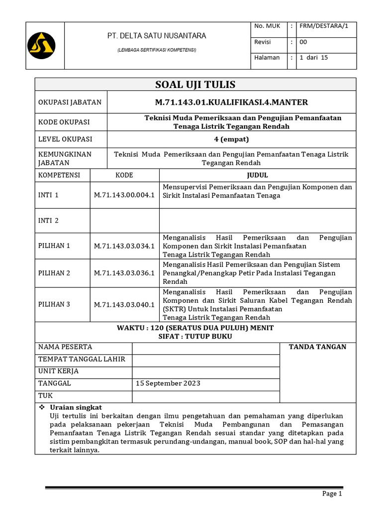 Soal Iptl TR Lev 4 Rikuji | PDF | Sains & Matematika | Teknologi & Rekayasa