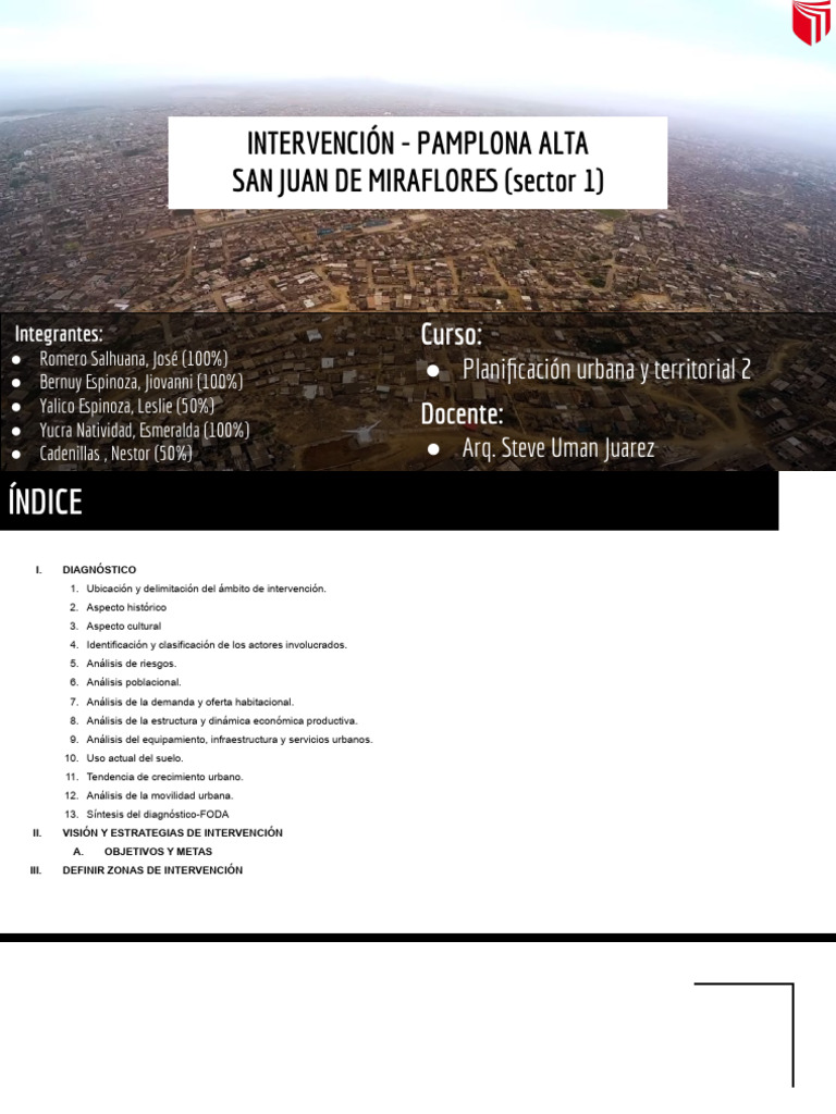 Intervención SJM | PDF | Agua