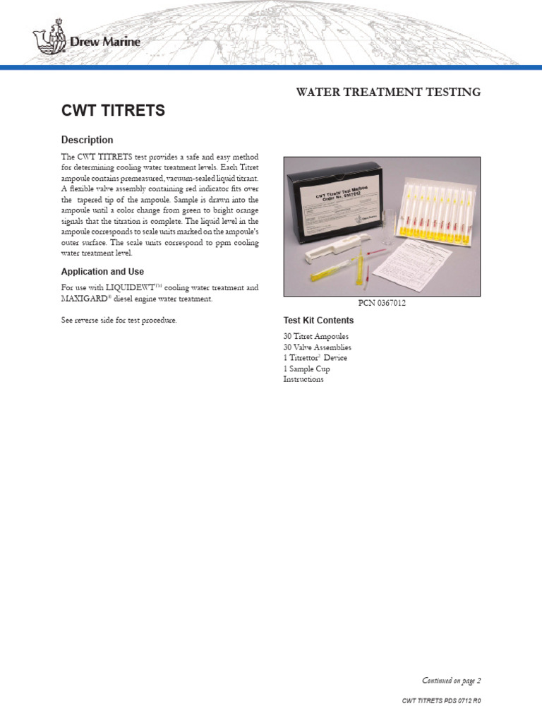 CWT Titrets Pds | PDF
