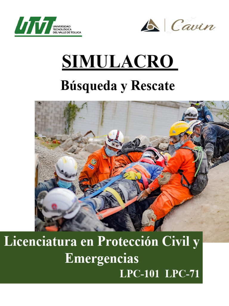 Simulacro 2 | Descargar gratis PDF | Planificación | Defensa Civil