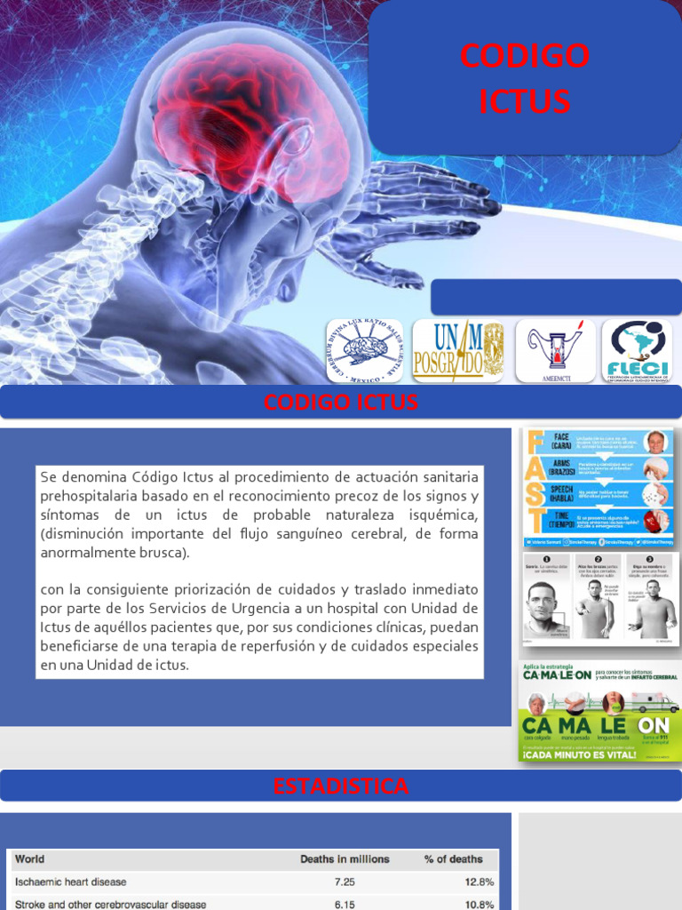 Codigo Ictus | PDF | Carrera | Isquemia