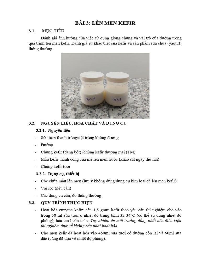 Len Men Kefir | PDF