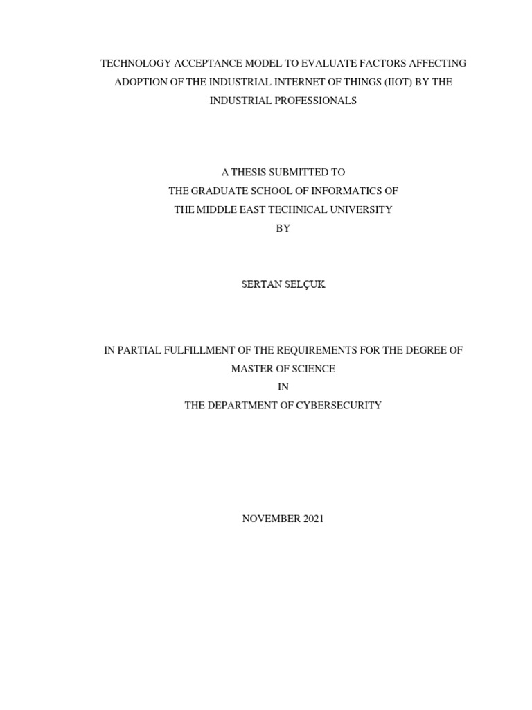 Sertanselcuktez 16122021 Final | PDF | Internet Of Things | Systems Science