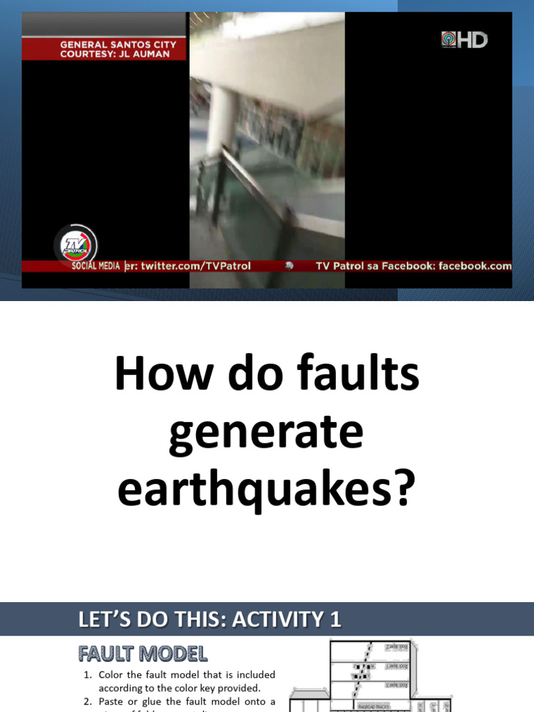 Earthquake Faults Final | PDF | Fault (Geology) | Earthquakes