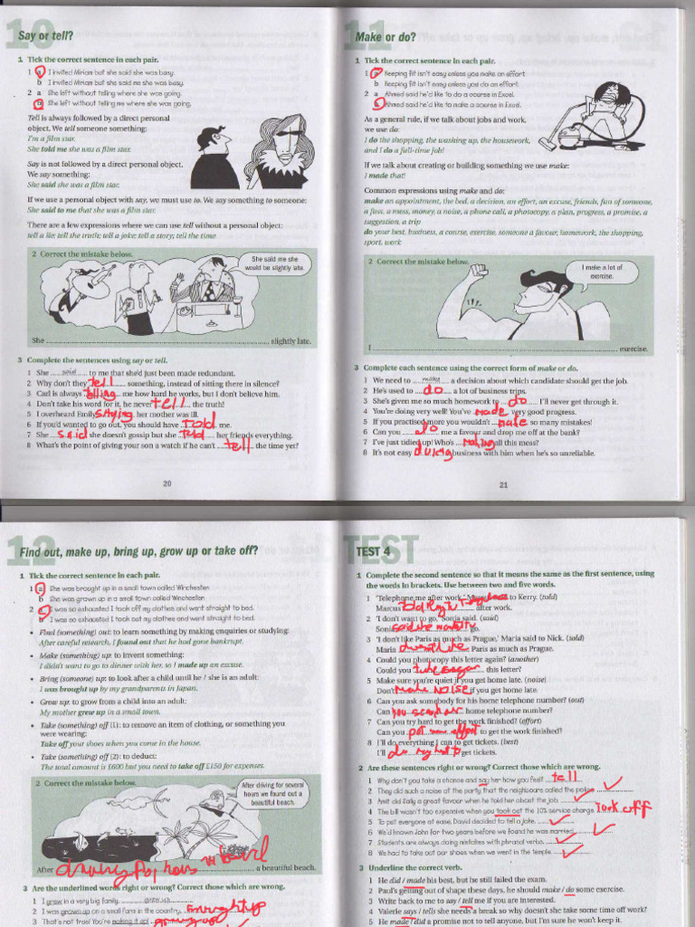 FCE - Common Mistakes 2 | PDF