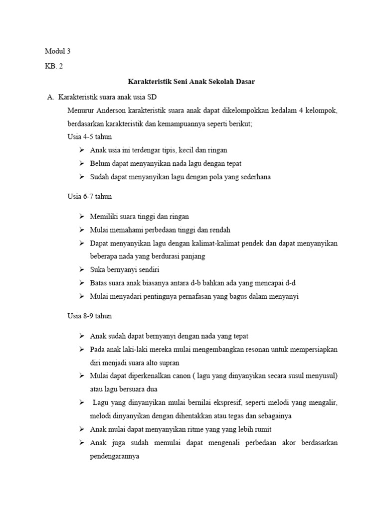 Rangkuman Modul 3-Modul 4 Seni | PDF | Seni & Disiplin Bahasa | Kajian Bahasa Asing
