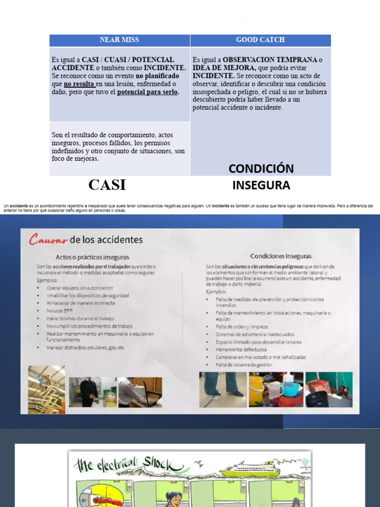 Good Catch y Near Miss | PDF