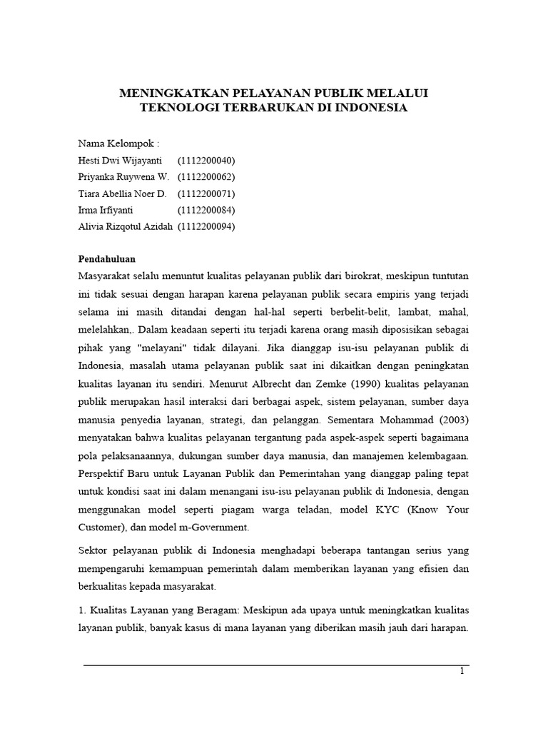 PAPER Adm - Pembangunan | PDF | Bisnis | Ilmu Sosial