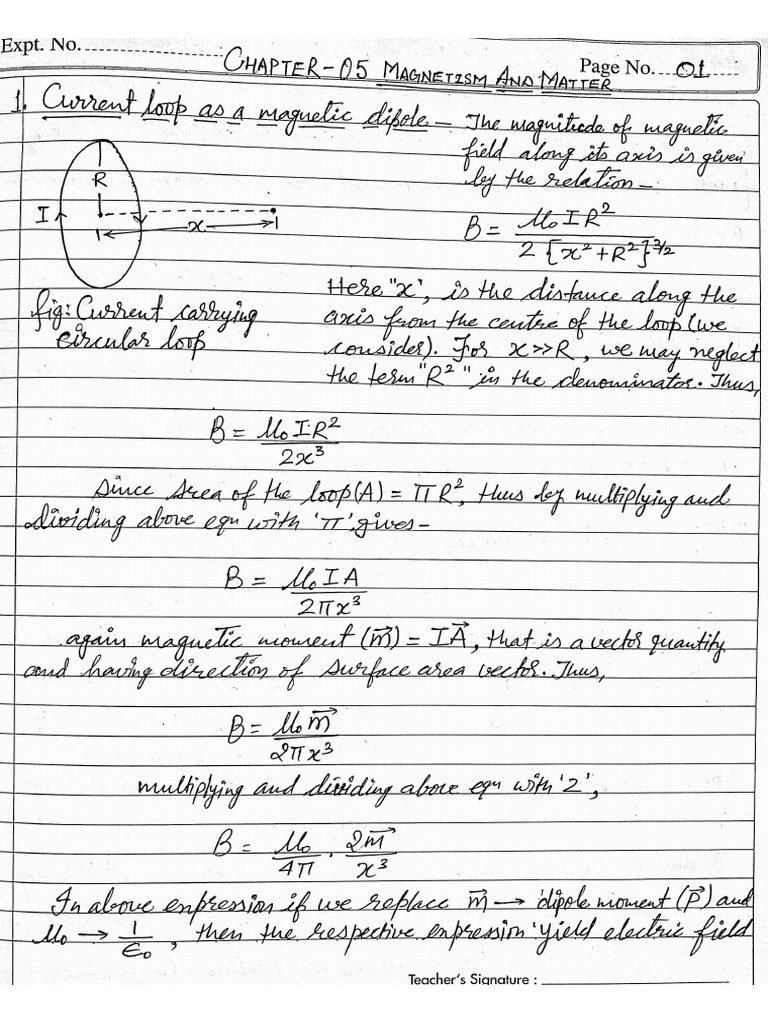 12 - CH - 5 - Part - 1 (Class12) Phy | PDF