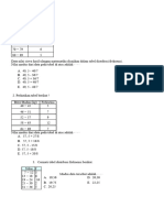 Pengertian dan Contoh Sifat Distributif | PDF