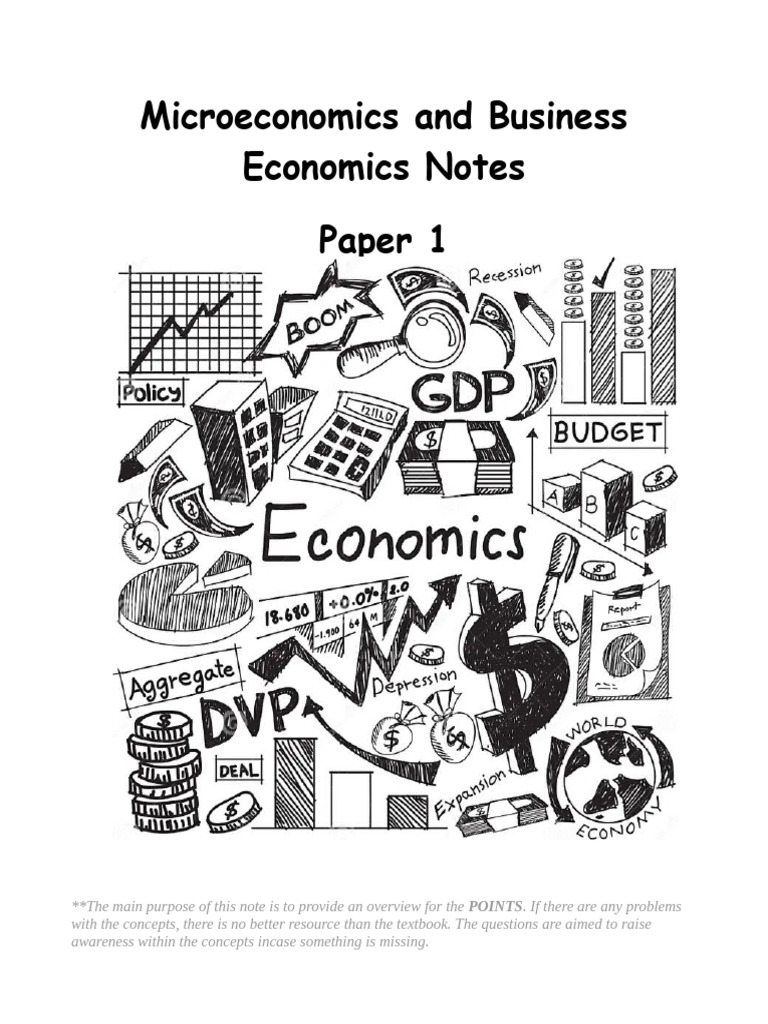 Economics p1 Notes | PDF | Demand | Price Elasticity Of Demand Economics p1 Notes | PDF | Demand | Price Elasticity Of Demand