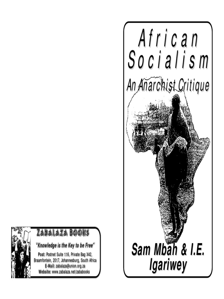 African Socialism An Anarchist-Critique | PDF | Cost Of Living | Socialism