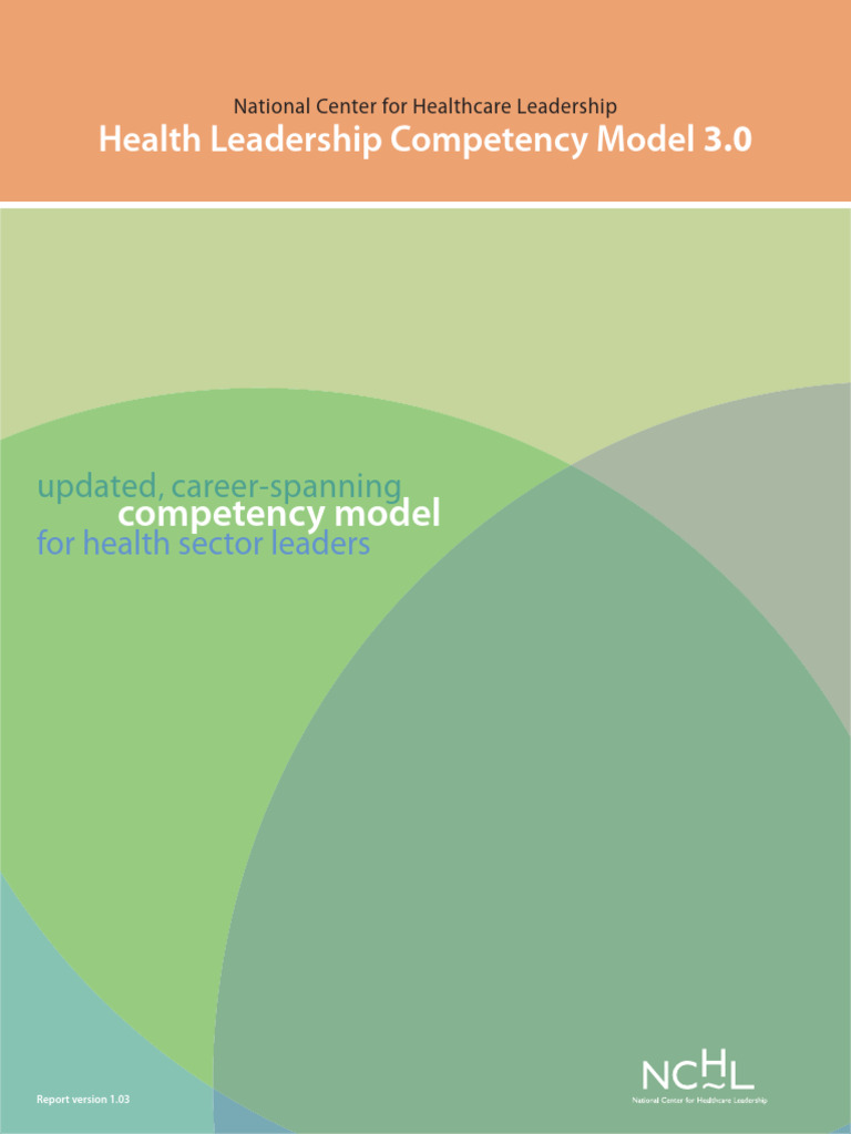 NCHL Health Leadership Competency Model 3 | PDF | Leadership | Community NCHL Health Leadership Competency Model 3 | PDF | Leadership | Community