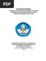 Program Kerja Anbk 2024-2025 | PDF