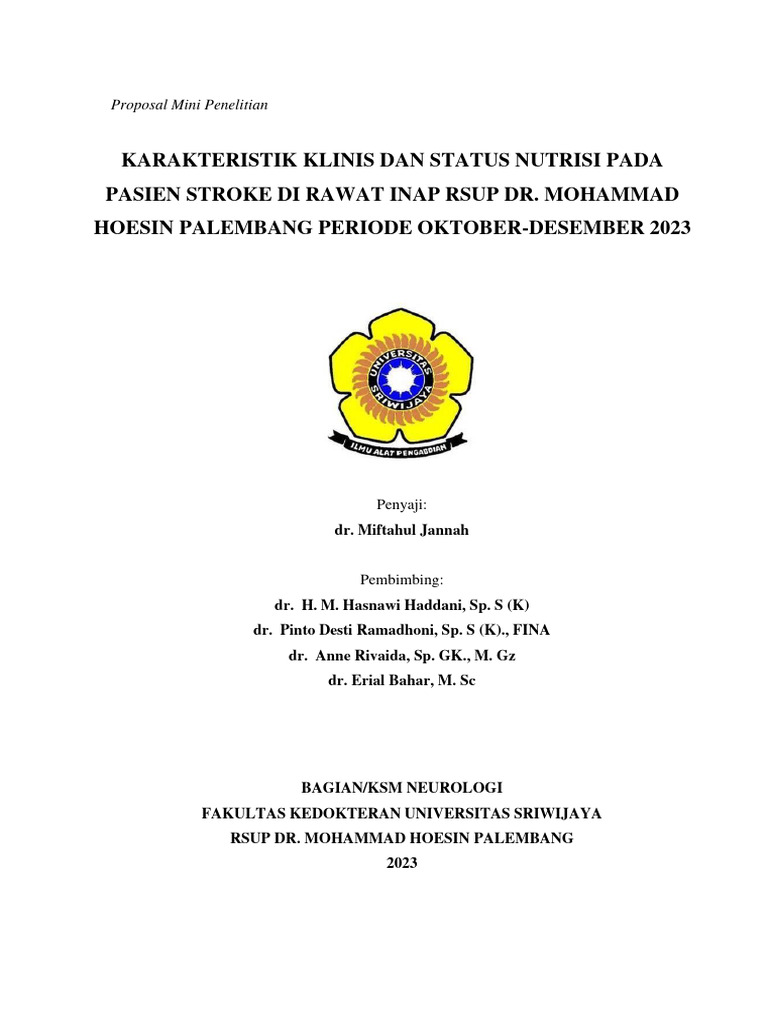 Proposal Mini Riset Miftahul Jannah Rev.14 | PDF | Sains & Matematika