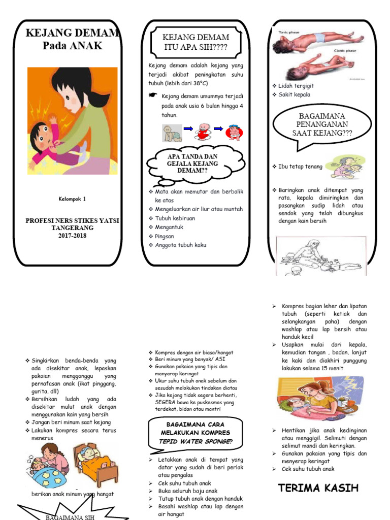 Tanda dan Penanganan Kejang Demam Anak | PDF