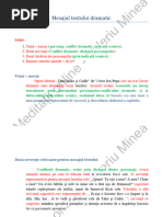 Mesaj Text Dramatic CL A 8 A | PDF