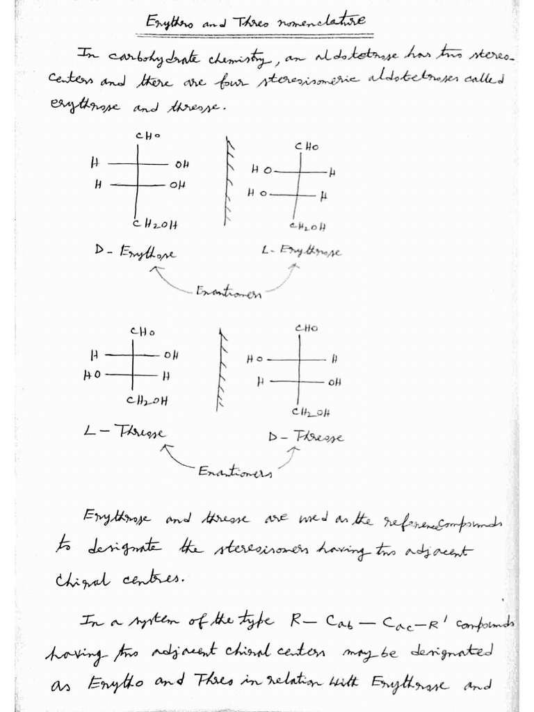 Configurational Nomenclature | PDF