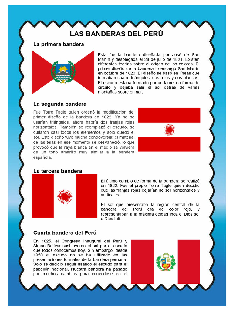 LAS BANDERAS DEL PERÚ | PDF
