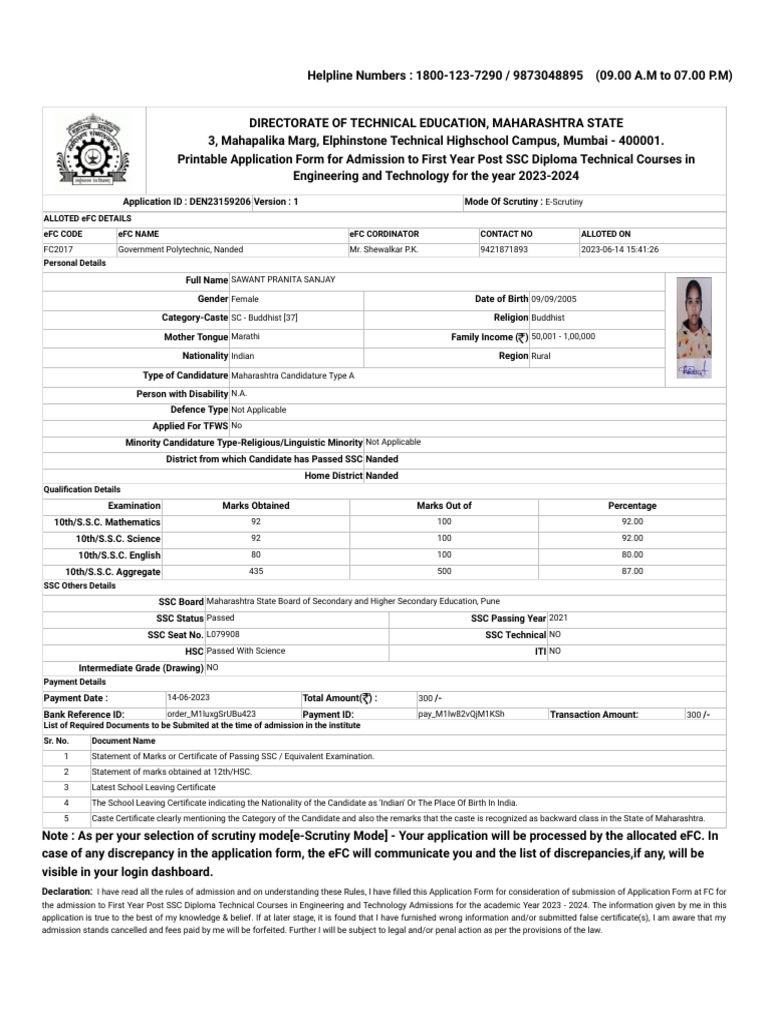 Ramu Polytech | PDF | Vocational Education | Educational Stages