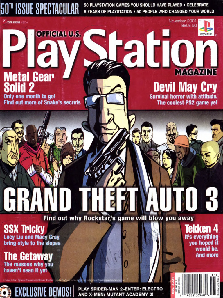 Official US Playstation Magazine Issue 50 (November 2001) | PDF